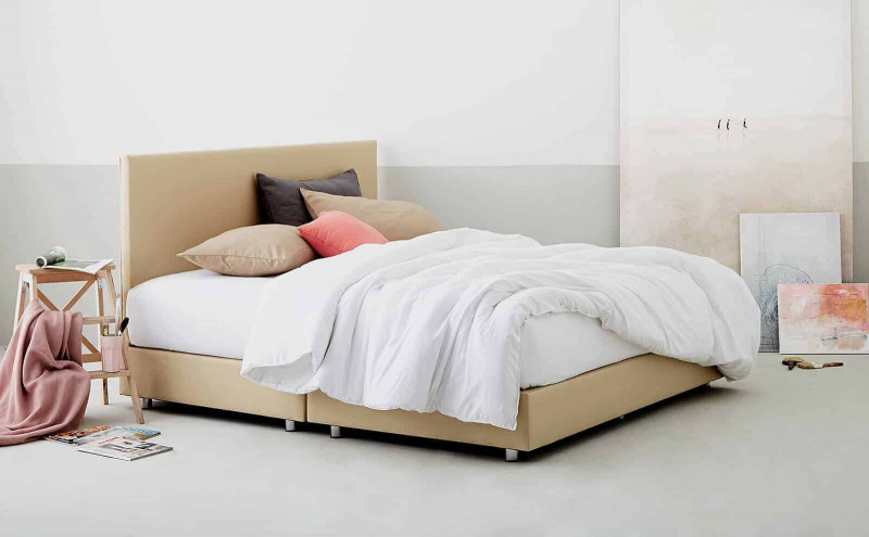 Lotus Bed Frame: Burgi | Lotus Mattress