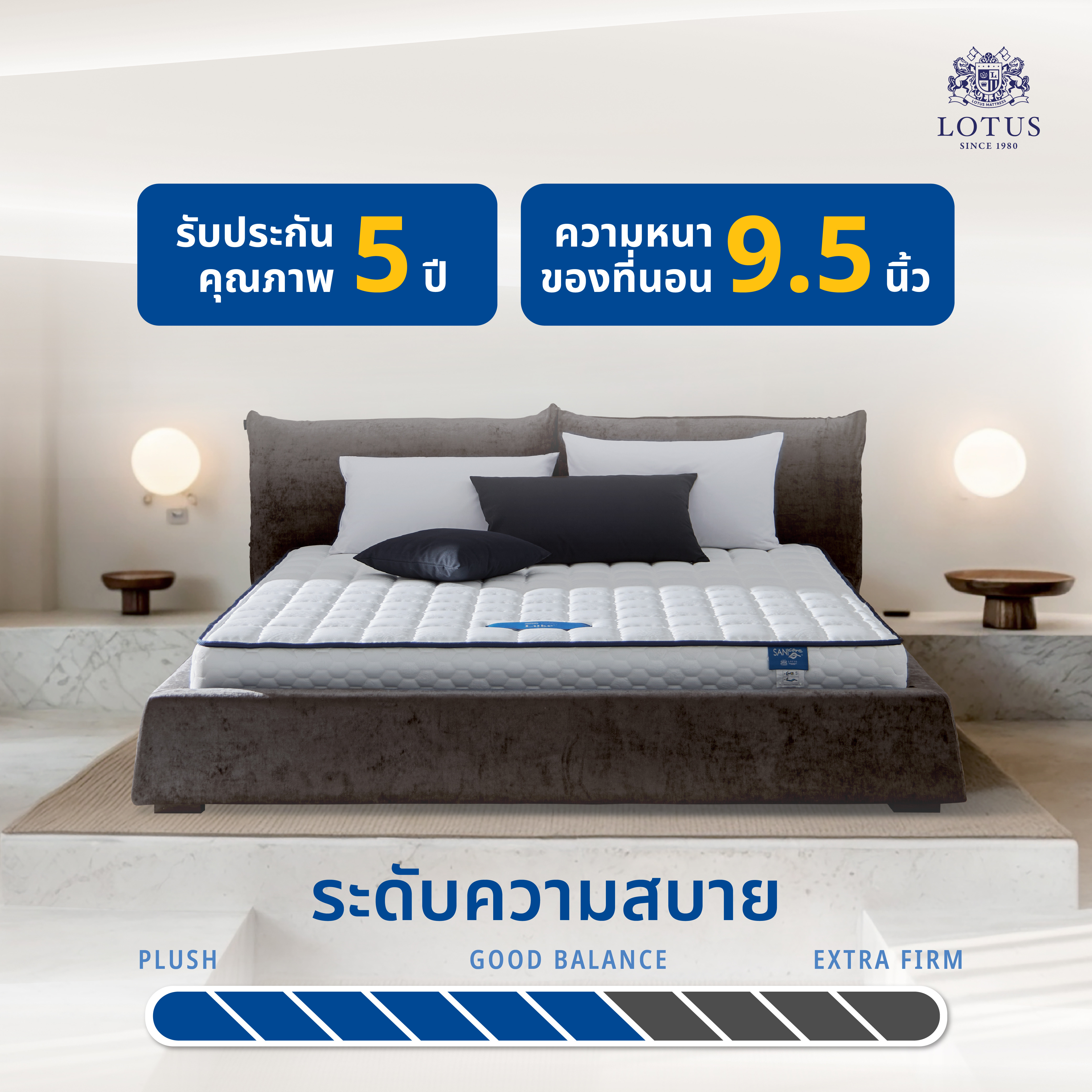 ที่นอน LOTUS รุ่น LUKE | ที่นอน LOTUS