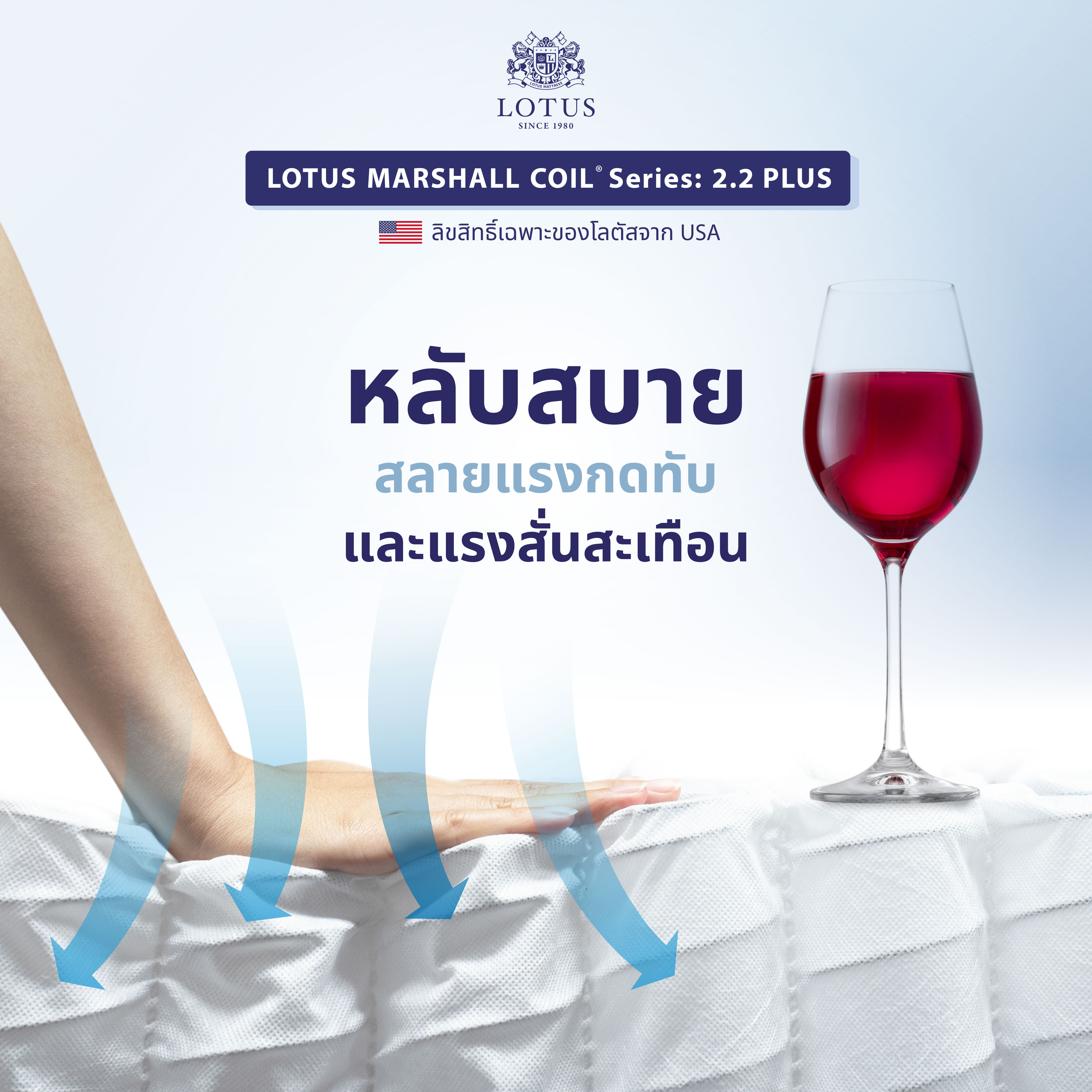 ที่นอน LOTUS รุ่น O-Seasons Royale | ที่นอน LOTUS